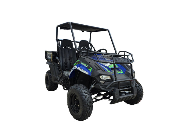 TrailMaster Challenger 200U Back Woods UTV - 168.9cc 11.1HP Engine, Au