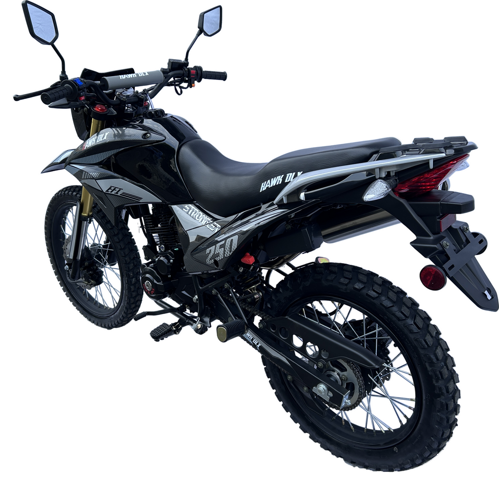 Kymoto HAWK DLX 250cc Fuel Injected Enduro/Dual Sport 5 Speed | MotoBuys