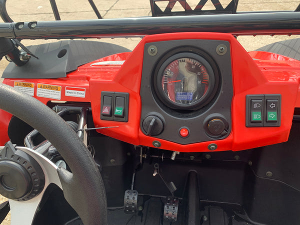 TrailMaster Challenger 200U Back Woods UTV - 168.9cc 11.1HP Engine, Au