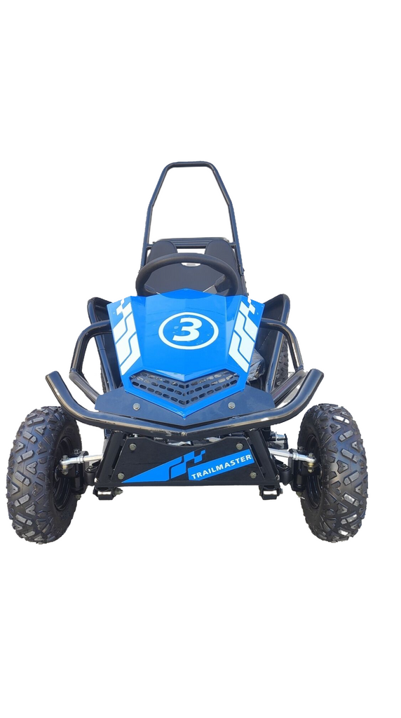 Trailmaster i3 Electric Kids Mini go kart, single seat, 500W DC, 3 spe