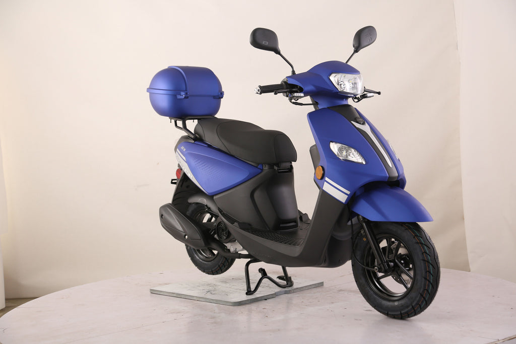TrailMaster Flash 50, 49cc Scooter/Moped, Electric Start, Automatic, L