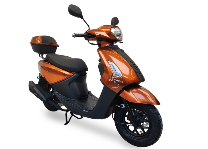 Ice Bear Jax PMZ50-3 49.5cc, GY6 Honda Clone, Seat Height 29.2 inches,