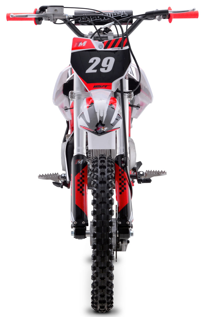 Trailmaster TM29 Dirt Bike, Electric Start, Inverted Front Forks, 17 i