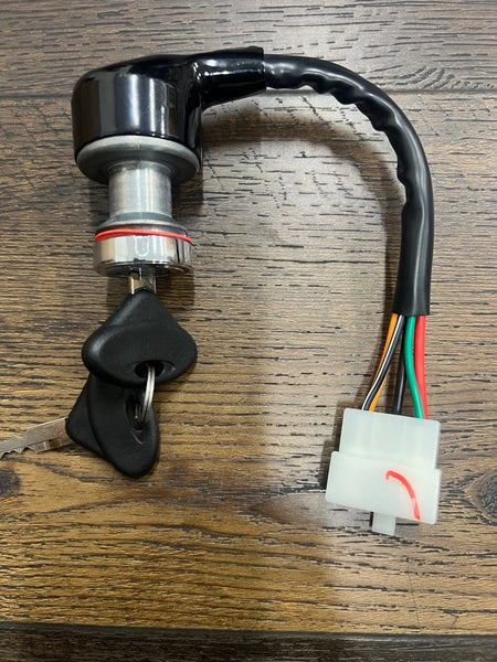 IGNITION SWITCH, POWER ON/OFF SWITCH, 5 WIRES, WITH 2 KEYS.