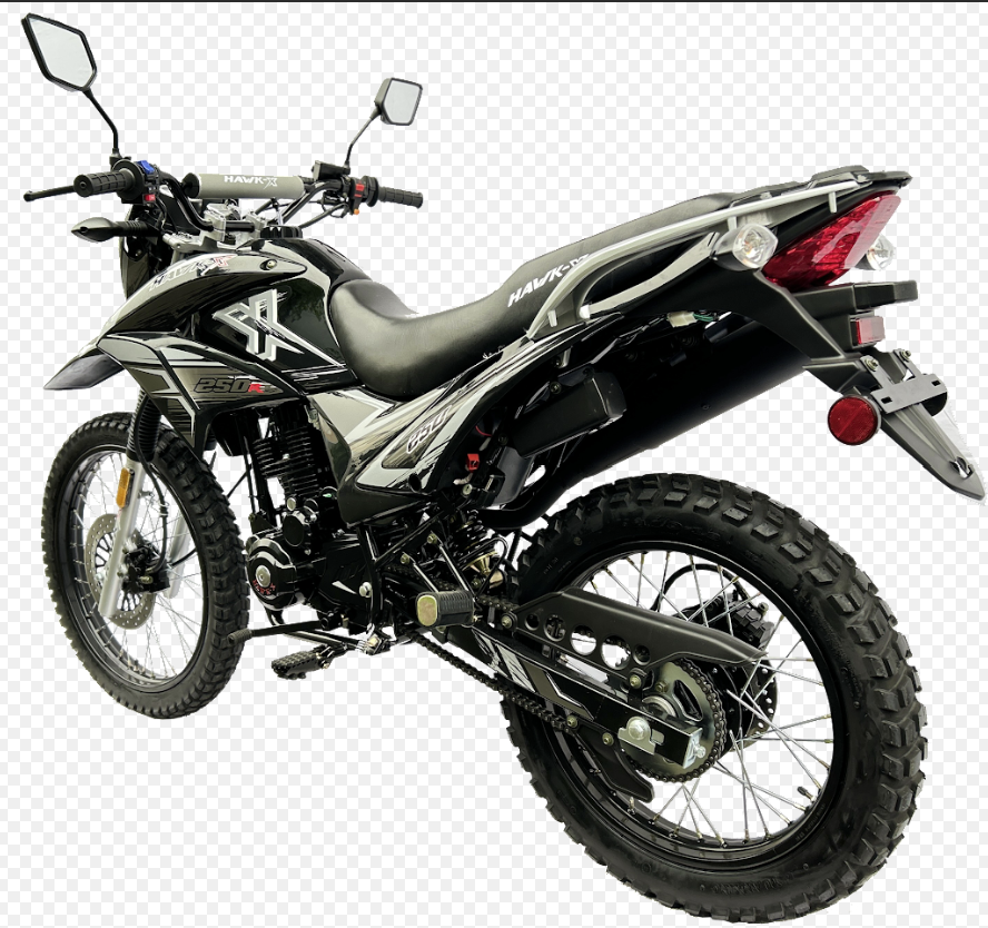 RPS Hawk-X 250, 35 Inch Seat Height, 5 Speed Manual, 21 Inch front Tir