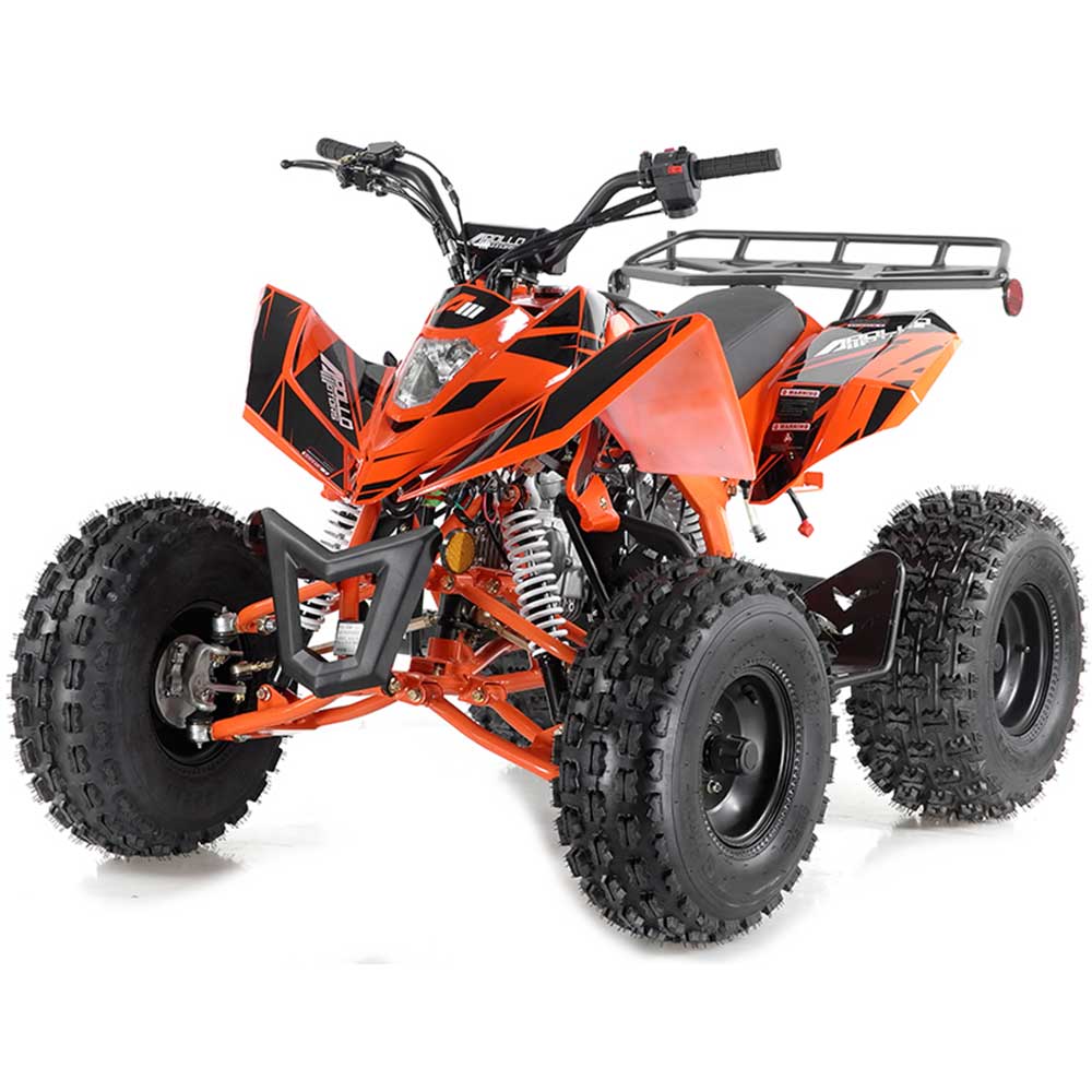 Apollo Sniper 125cc Youth Race Style ATV, Electric start, Automatic Tr