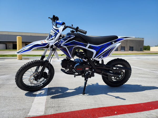 RPS 110 Dirt Bike | 110CC Off-Road Mini Bike | Dual Disc Brakes, 30 ...
