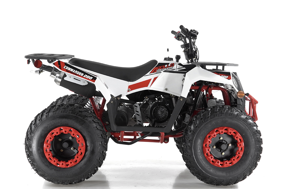 Apollo Commander 200,174cc Fully, Automatic with Reverse, Coil Over Sh