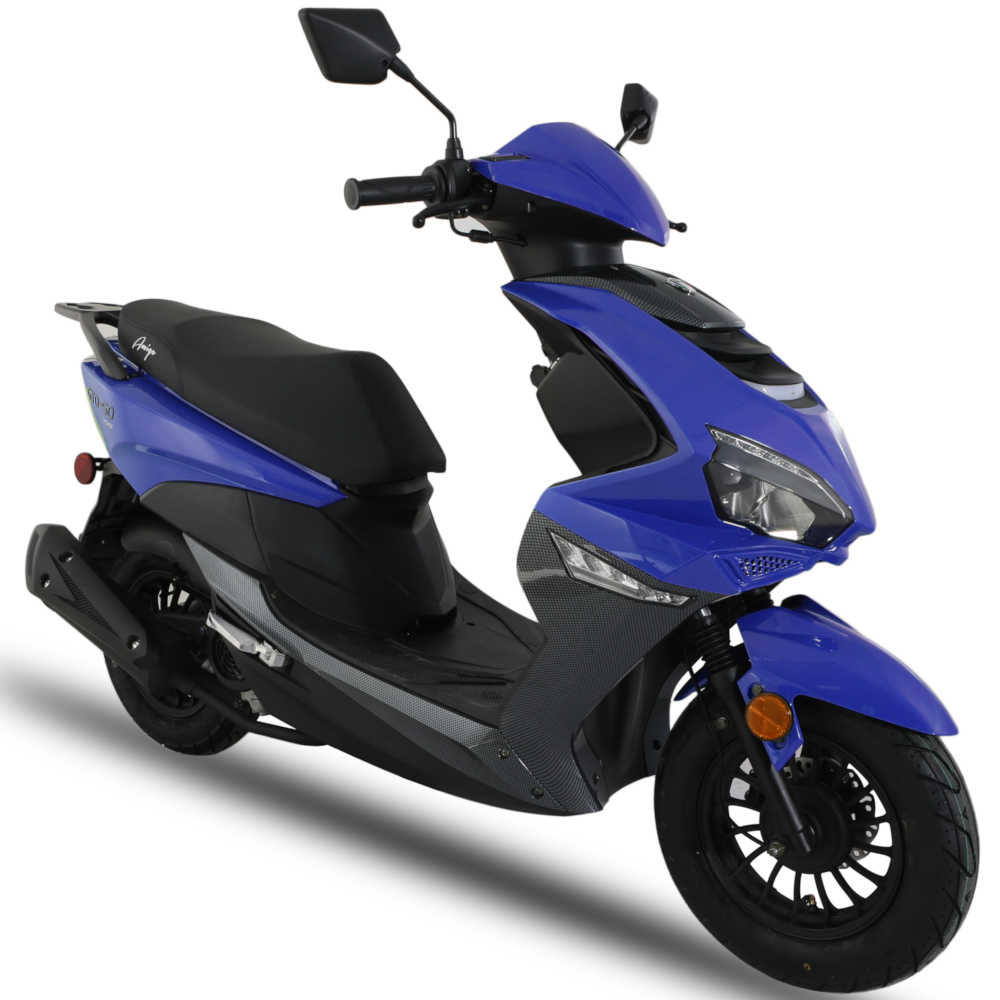 Amigo GTO 150 Automatic Moped Scooter, FULLY ASSEMBLED, Electric Start