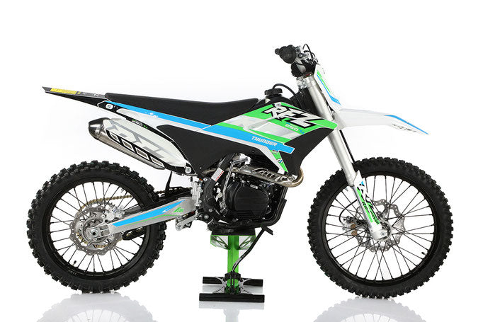 Apollo RFZ 250cc Thunder Adult Dirt Bike, 35.8-inch seat height, 5 spe