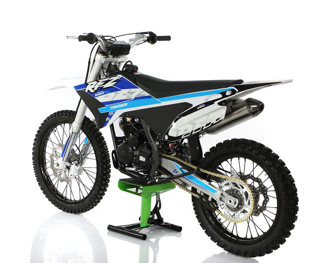 Apollo RFZ 250cc Thunder Adult Dirt Bike, 35.8-inch seat height, 5 spe