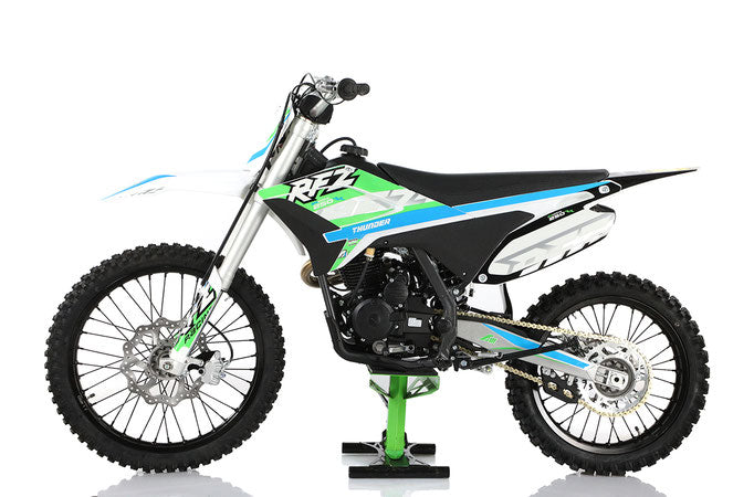 Apollo RFZ 250cc Thunder Adult Dirt Bike, 35.8-inch seat height, 5 spe