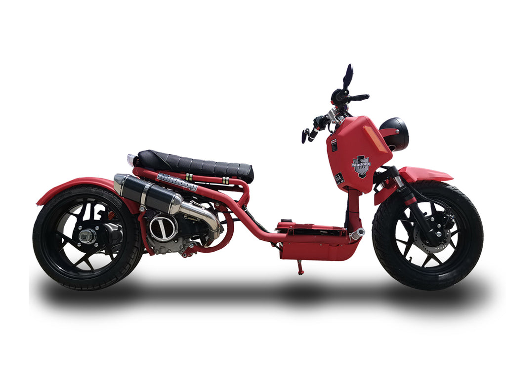 Ice Bear MADDOG GEN V, Ruckus Style, 49.5cc Scooter Moped, CARB, Elect