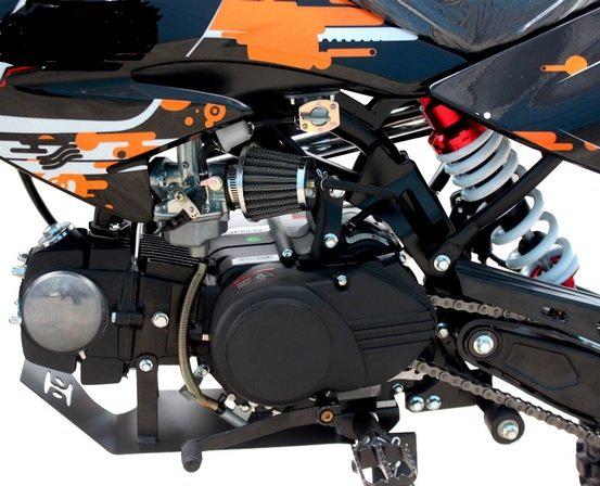 Tao DB-17 - 125cc Deluxe Dirt / Pit Bike 17" front rim 4 Speed manual,