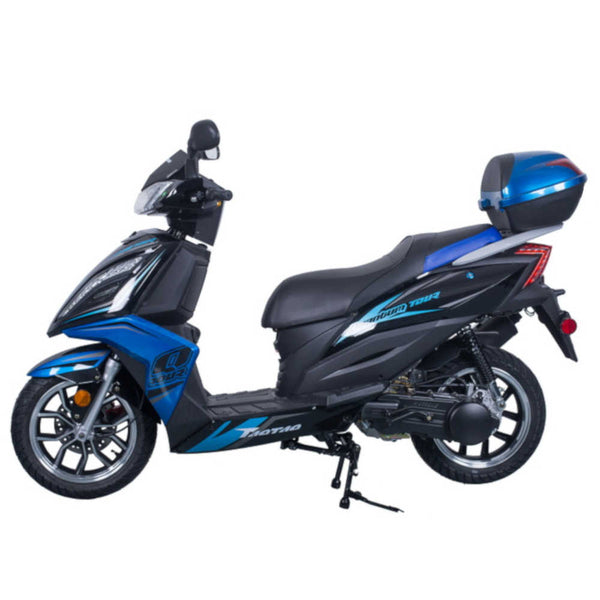 Tao Quantum 150 Scooter, Full Size, LED Headlights, 13" Custom Alloy W