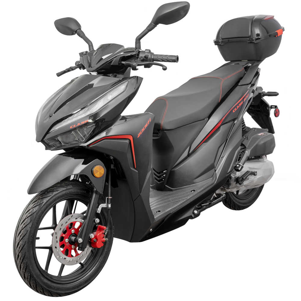 Vitacci Clash 200 EFI, Commuter Scooter, Automatic Trans, Oversized se